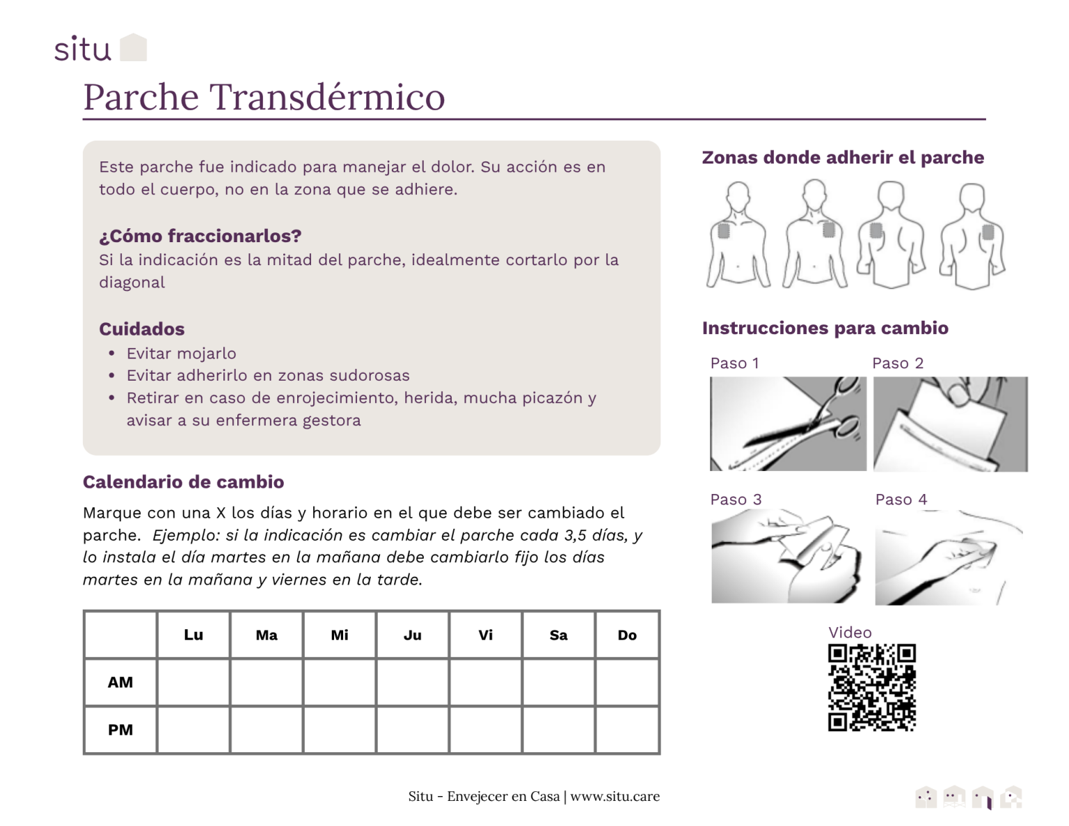 Situ | Uso de Parches Transdérmicos en Cuidados Paliativos